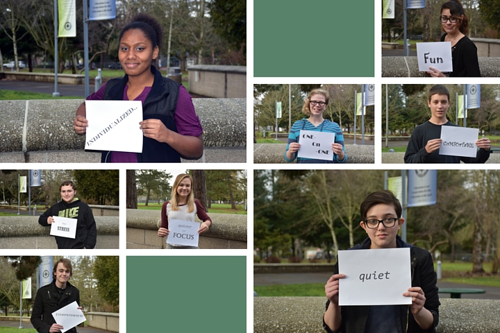 The best thing about a small school is… – Vancouver Public Schools