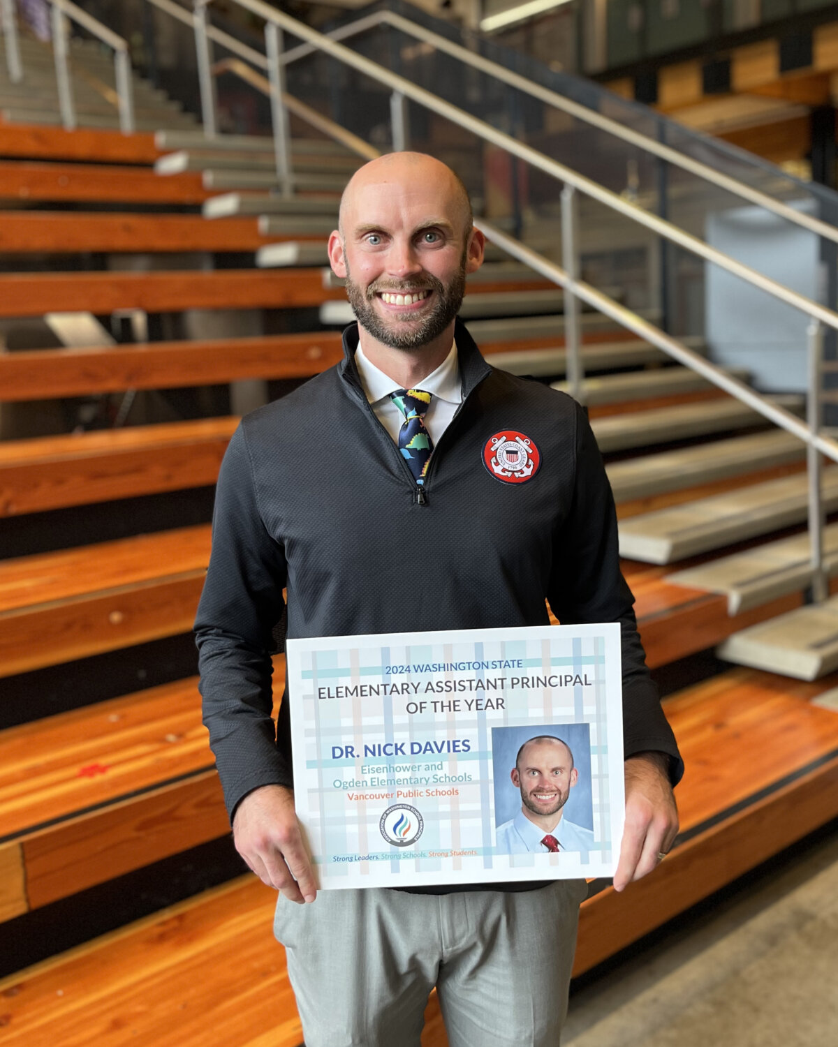 Dr. Nick Davies, 2024 Washington State Assistant Principal of the Year ...