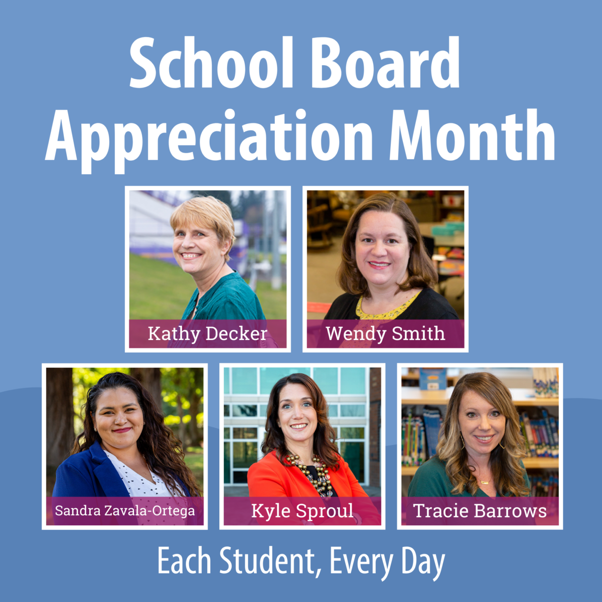 January Is School Board Appreciation Month Vancouver Public Schools